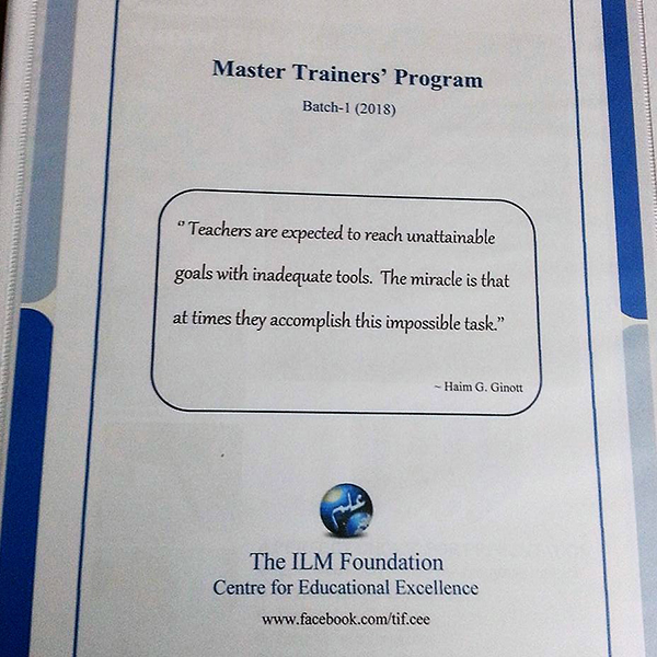 The ILM Foundation – Excellence Through Education